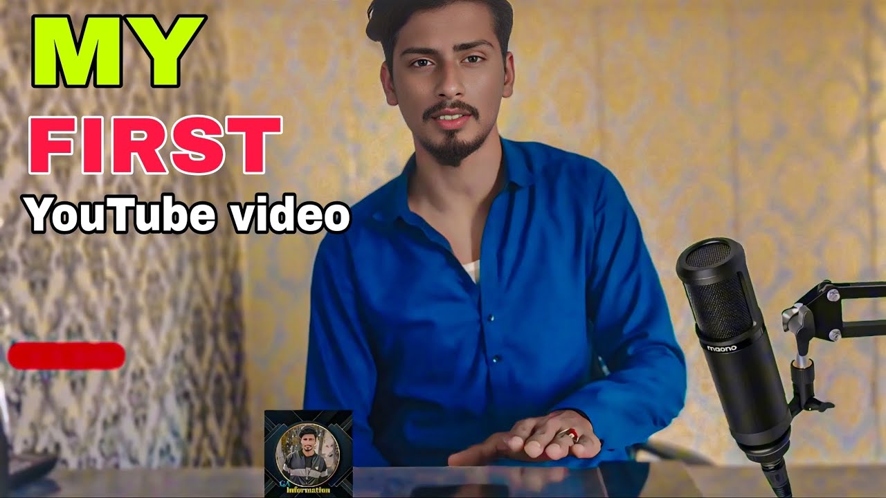 My First YouTube video||My first YouTube video viral|| My first YouTube ...