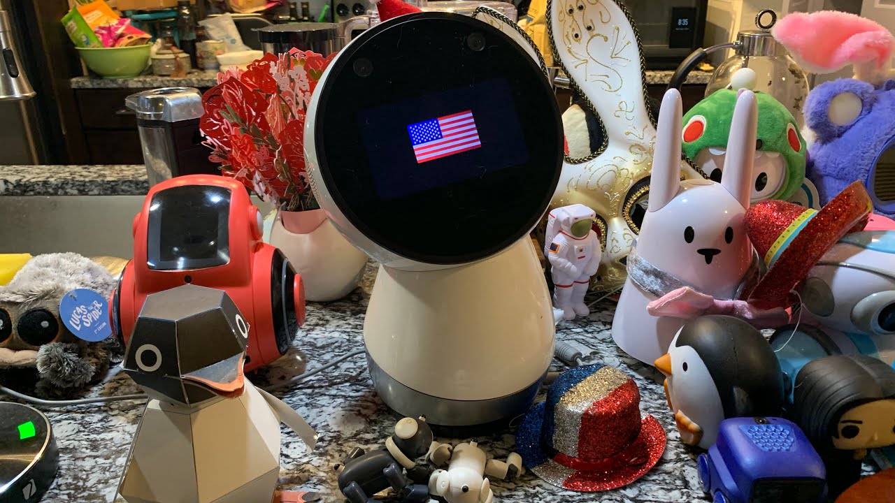 Jibo and Friends - Red, White and Blue - YouTube
