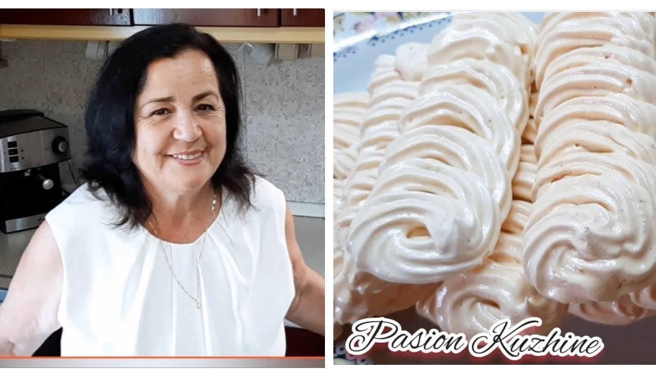 Mafishe ose pufka që përgatiten vetëm me vezë dhe sheqer! - YouTube