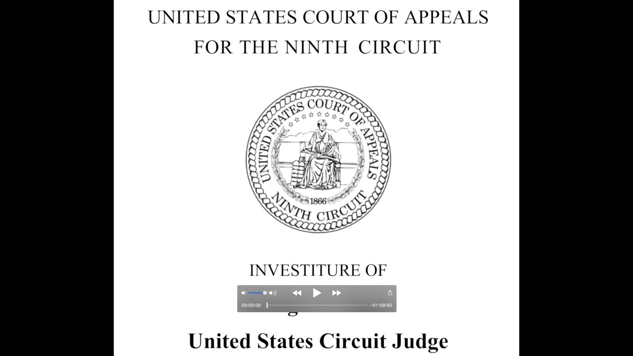 Investiture of Bridget S. Bade, United States Circuit Judge - YouTube