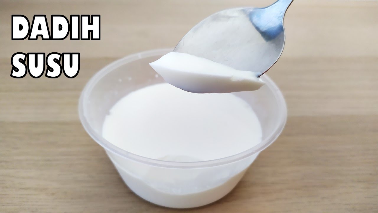 Dadih Susu Homemade yang Mudah & Sedap Penuh Berkrim - YouTube