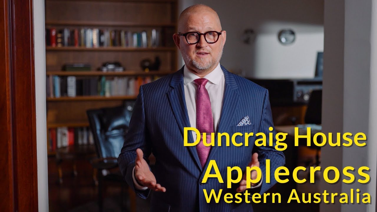 Unparalleled Luxury | The Historic Duncraig House - YouTube