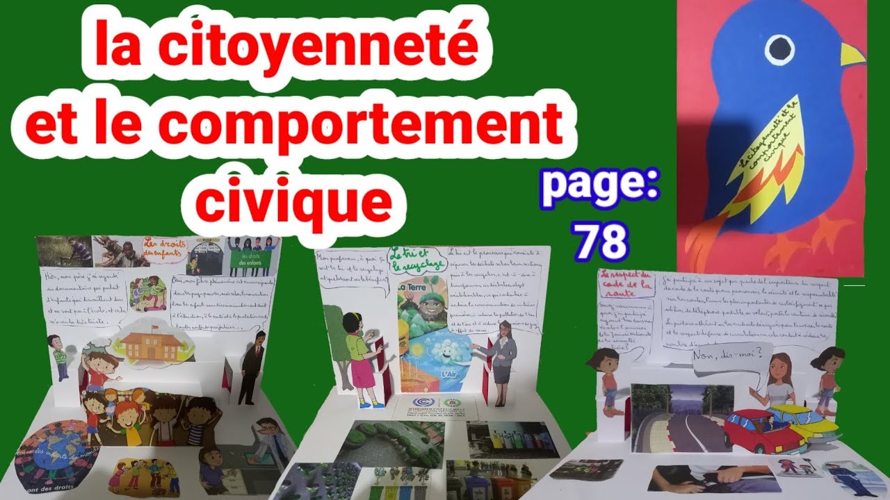 projet de classe,la citoyenneté et le comportement civique page:78 ...