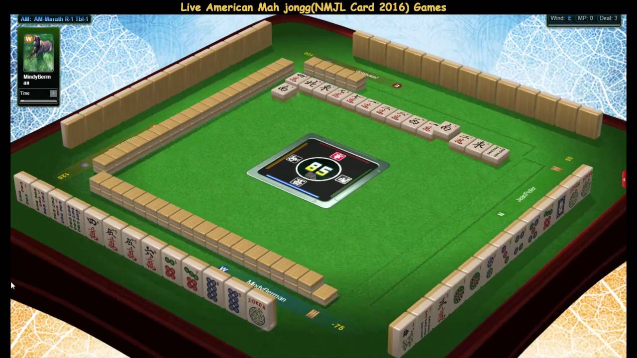 American Mah jongg (NMJL Card 2016) - SINGLES AND PAIRS #3 - YouTube