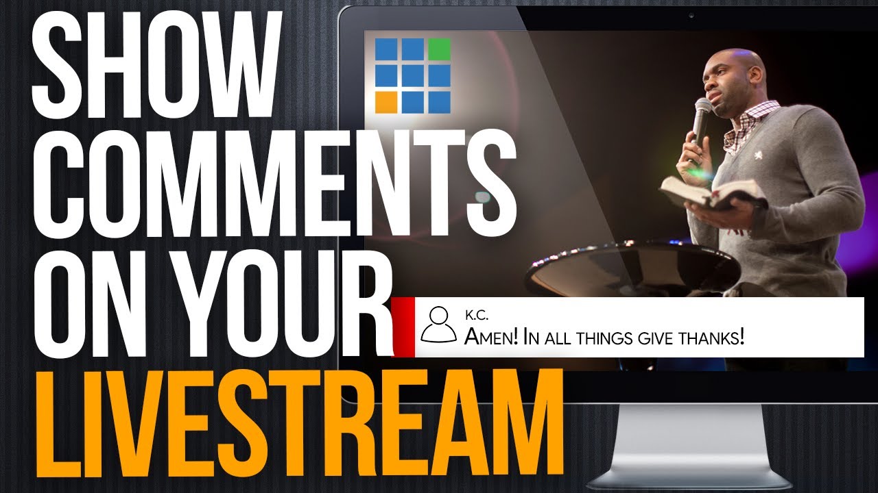 HOW TO SHOW COMMENTS ON YOUR LIVE STREAM | vMix Social Tutorial - YouTube