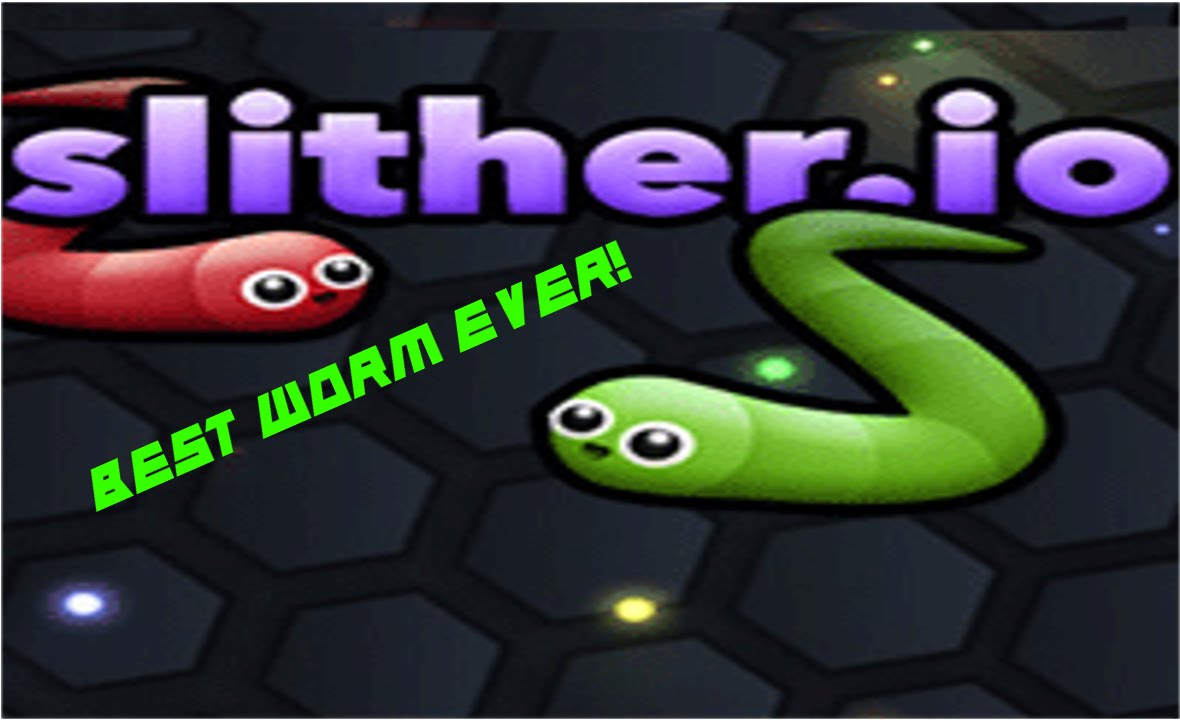 EATING ALL THE WORMIES! l slither.io - YouTube