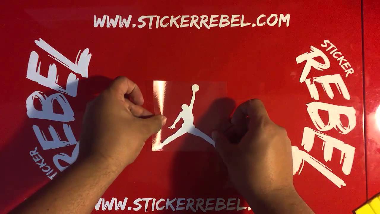Air Jordan Jumpman Stickers and Decals - YouTube
