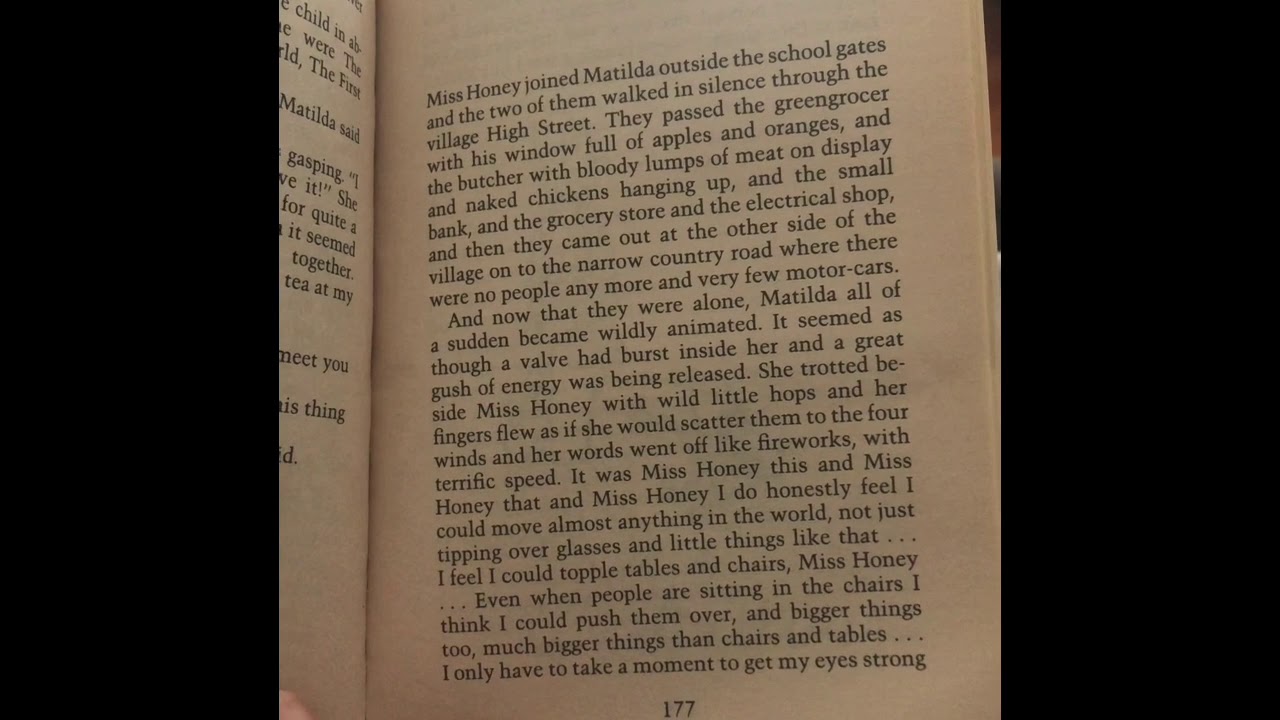 Matilda Chapter 16 part 2 - YouTube