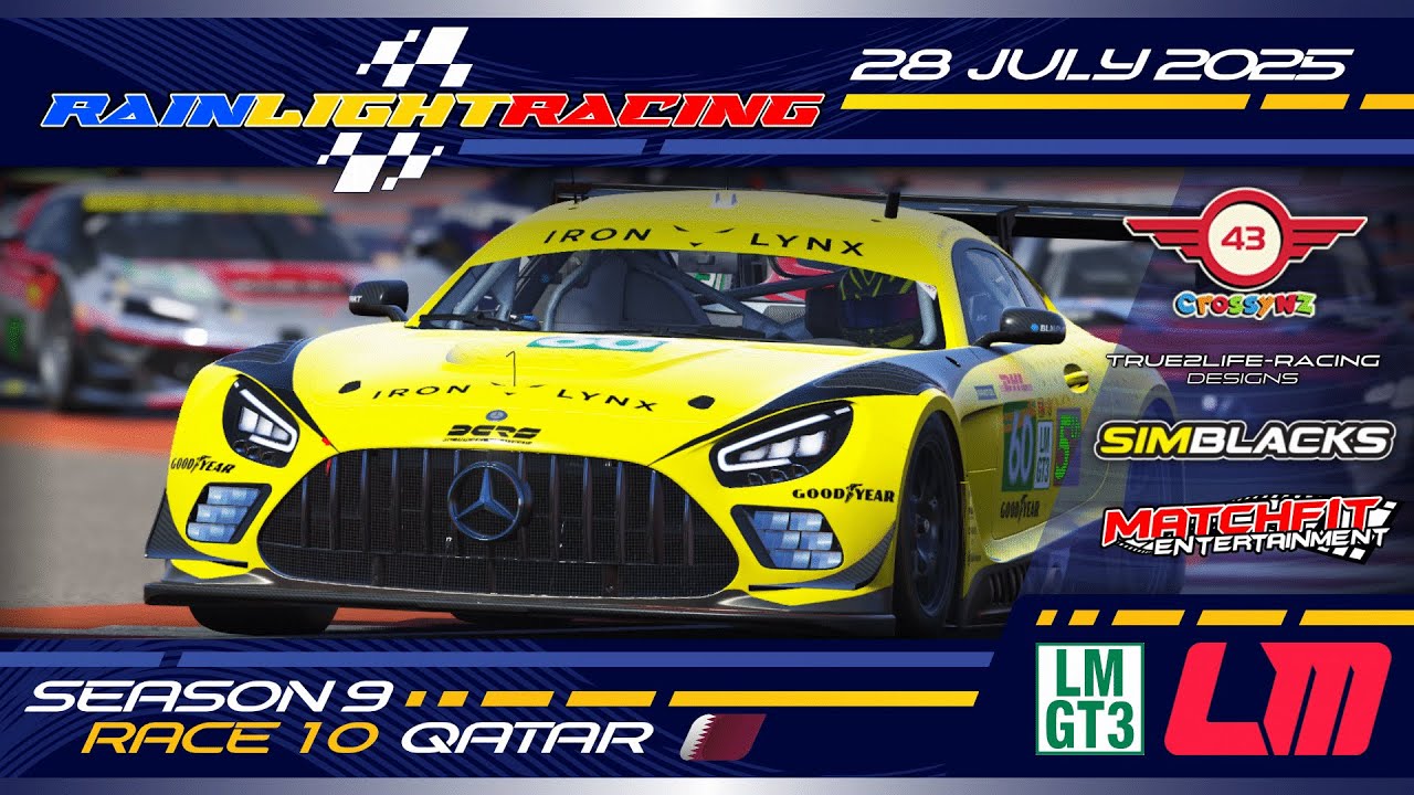 RAIN LIGHT RACING | 2025 | LMU SERIES | RND-10 | QATAR - YouTube