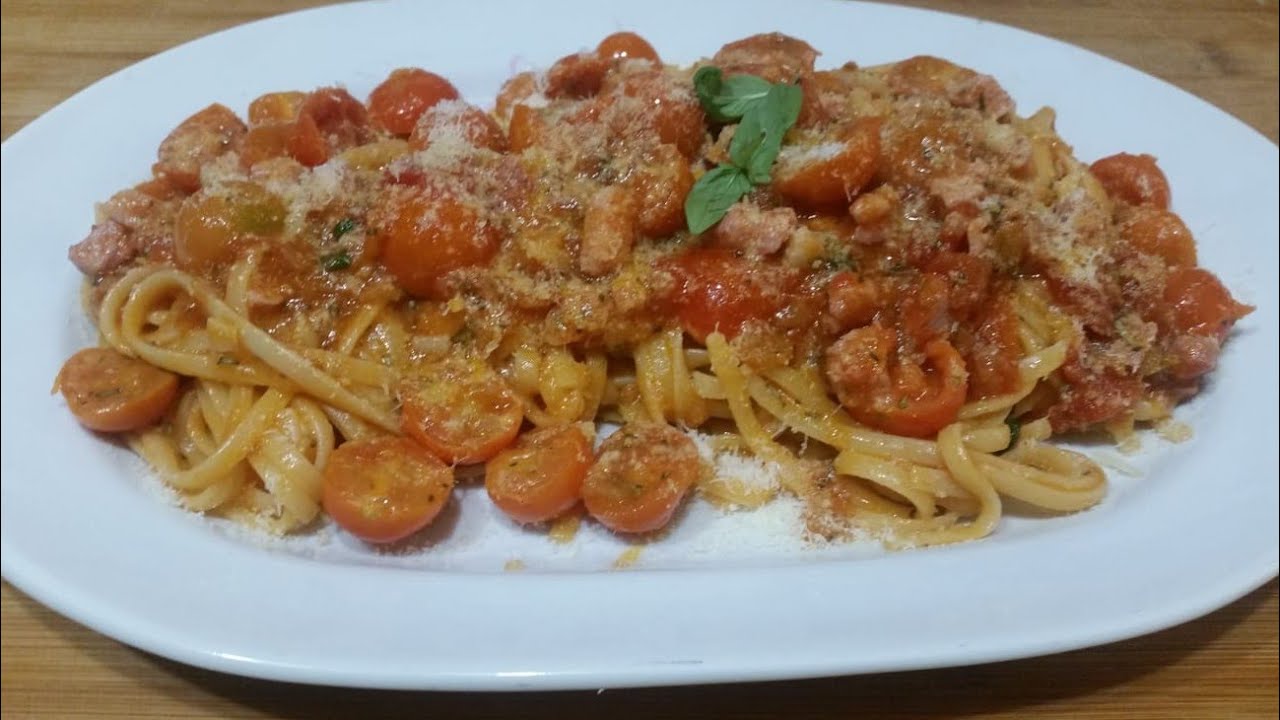 PASTA AL PROFUMO DI ROSMARINO - YouTube