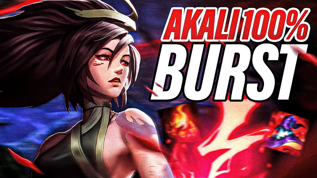 DESTRUCCIÓN TOTAL con AKALI FULL BURST (ya superamos el nerf) - YouTube