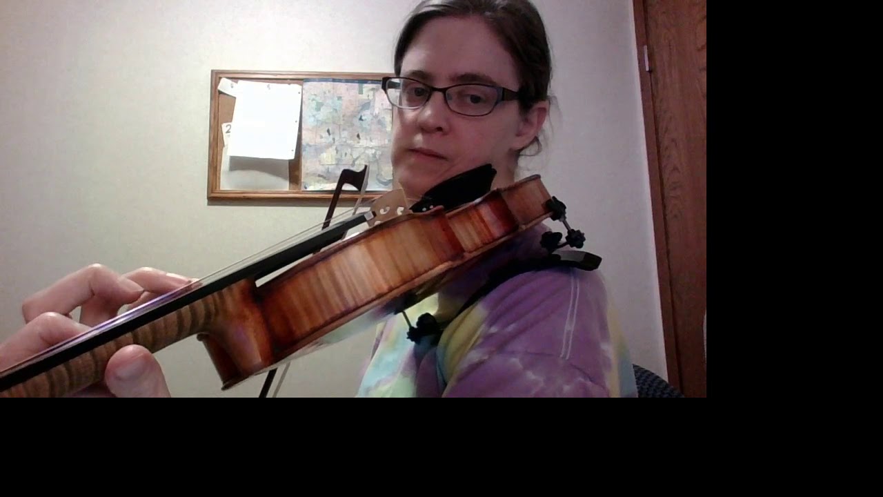 3 Octave C Major Violin Arpeggio with fingerings and playthrough - YouTube