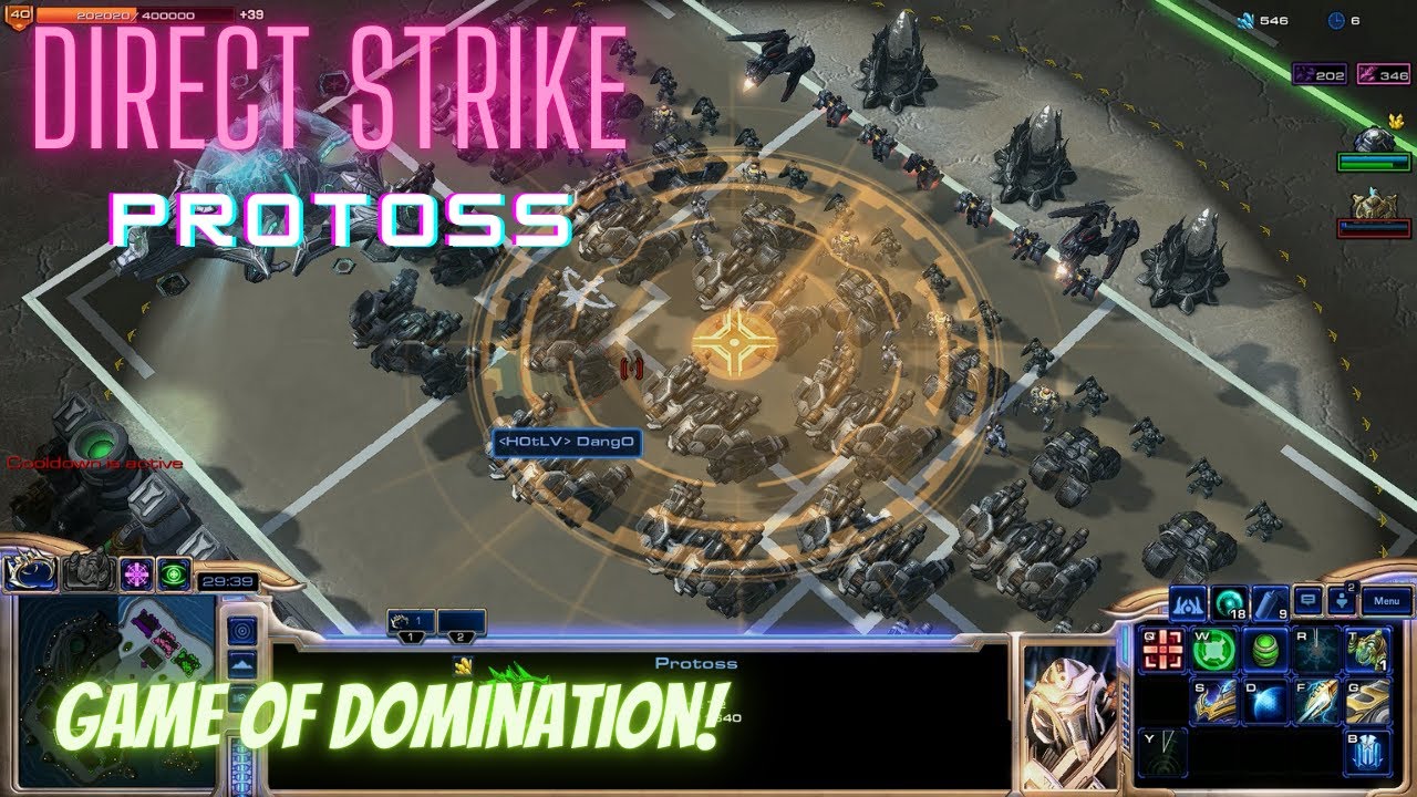 Starcraft 2 Direct Strike: Game of Domination - YouTube