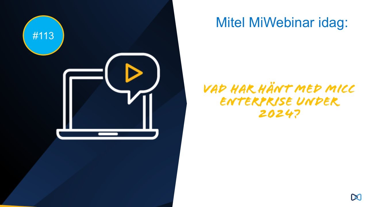 VAD HAR HÄNT MED MICC ENTERPRISE UNDER 2024? MiWebinar 24-12-18 - YouTube
