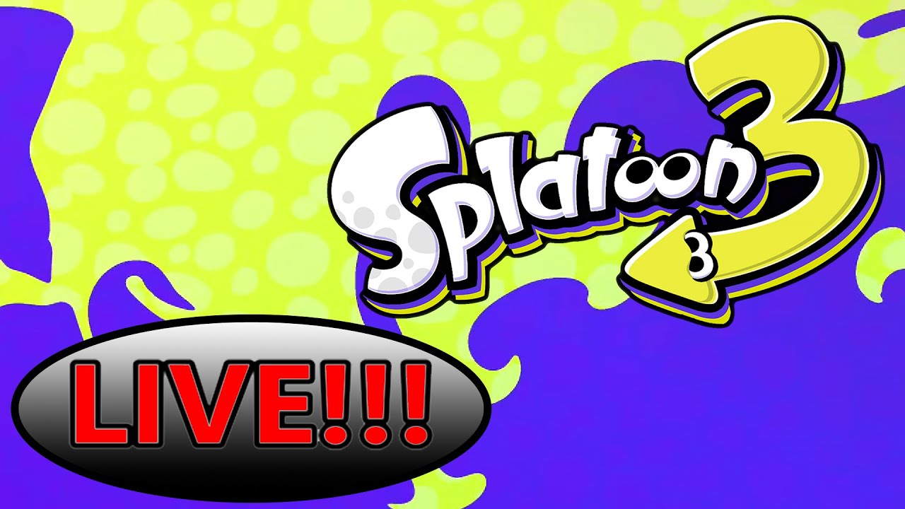 TEAM GEAR!!! Splatoon 3 #3, LIVE!!! - YouTube