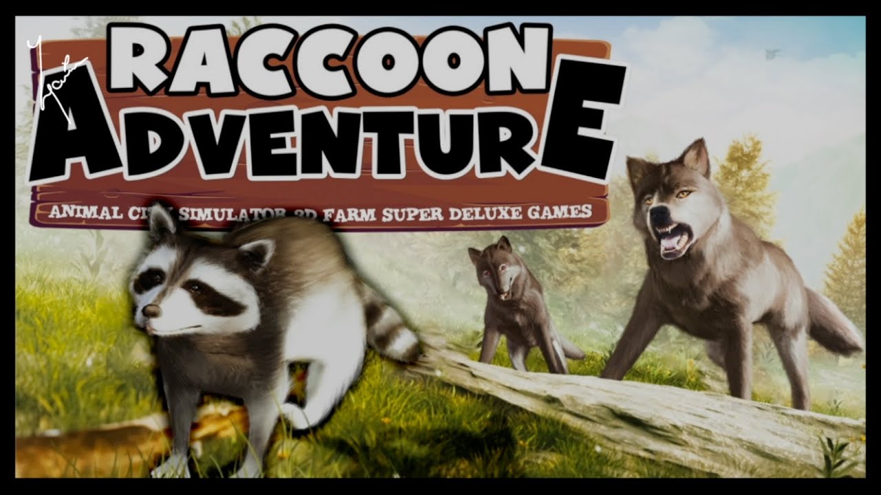 🐿️ Raccoon Adventure: Animal City Simulator 3D Farm Super Deluxe™ - YouTube