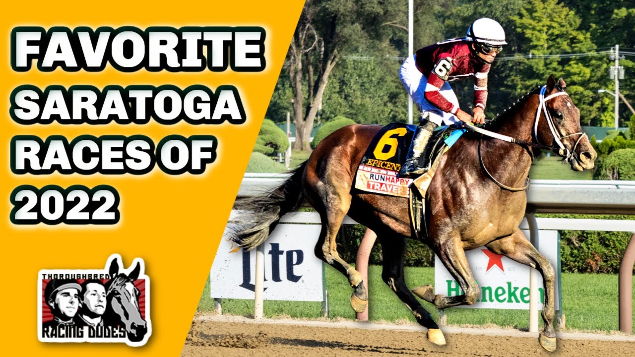 Jared's FAVORITE Saratoga Races Of 2022 | EPICENTER Winning The Travers ...