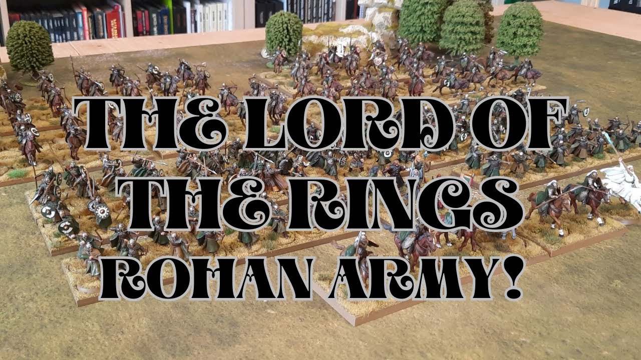 The lord of the Rings Rohan Army - YouTube