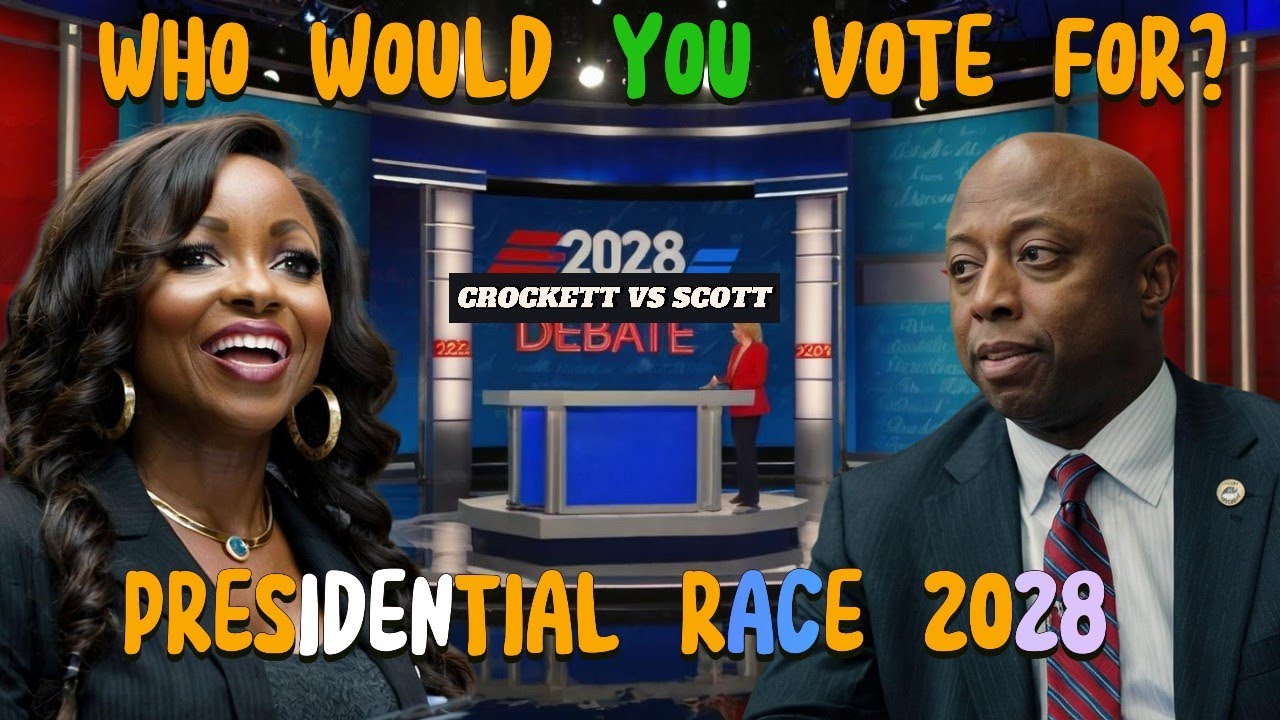 2028 Showdown: Can Jasmine Crockett or Tim Scott Capture the White ...