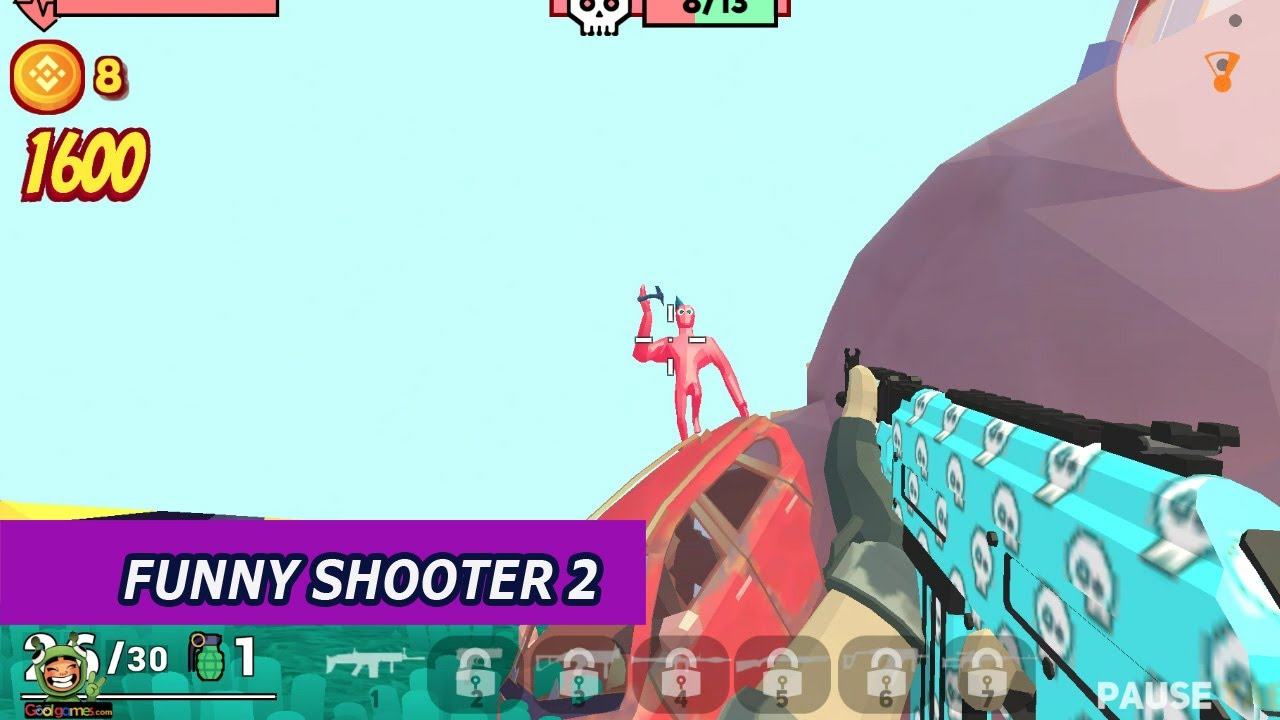 Funny Shooter 2 - Walkthrough Gameplay - Game Review - YouTube