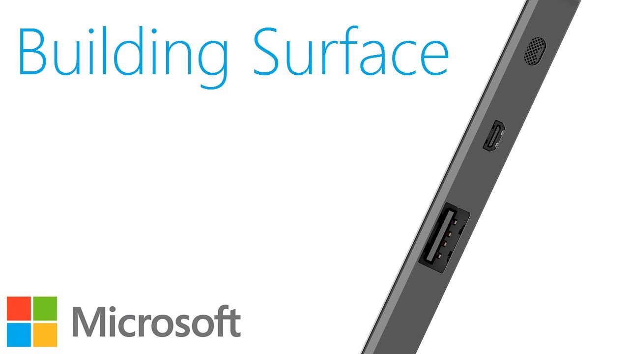 Building Microsoft Surface - YouTube