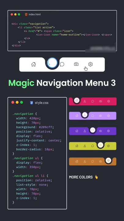 MAGIC Web Developer Creates 🪄 Animation with HTML CSS and JavaScript! # ...