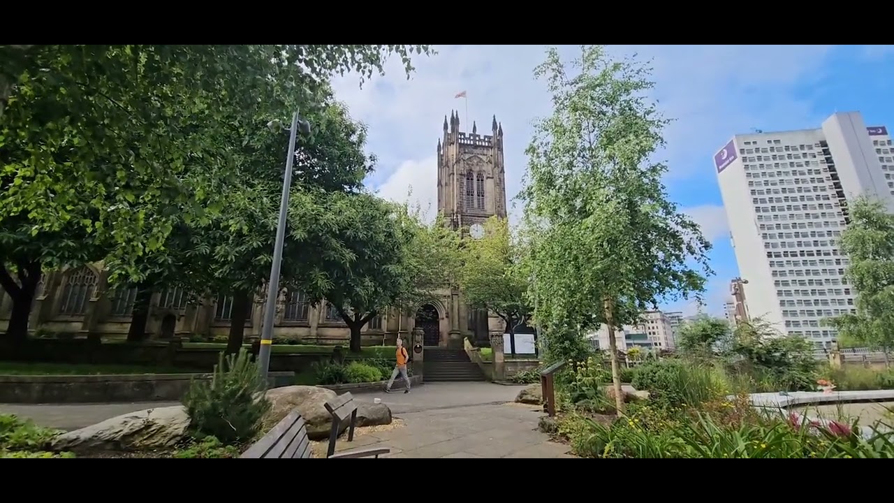 Bells ringing at Manchester Cathedral (23rd June 2024) - YouTube