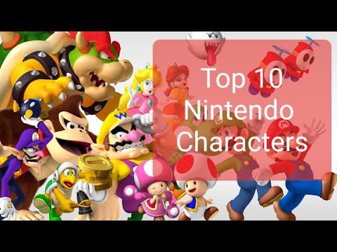 My Top 10 Nintendo Characters - YouTube