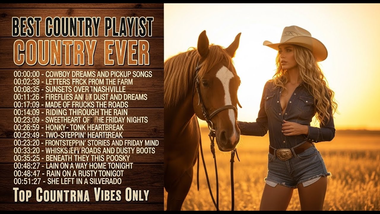 Gentle Country Guitar | Country Mix Inspired by Willie Nelson, Tim ...