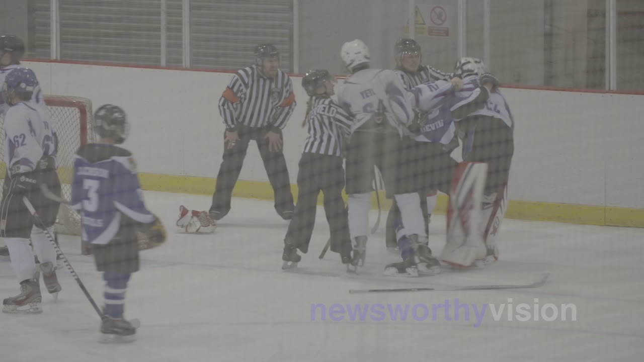 Imperial Devils vs UCL Yetis - London Ice Varsity Highlights - YouTube