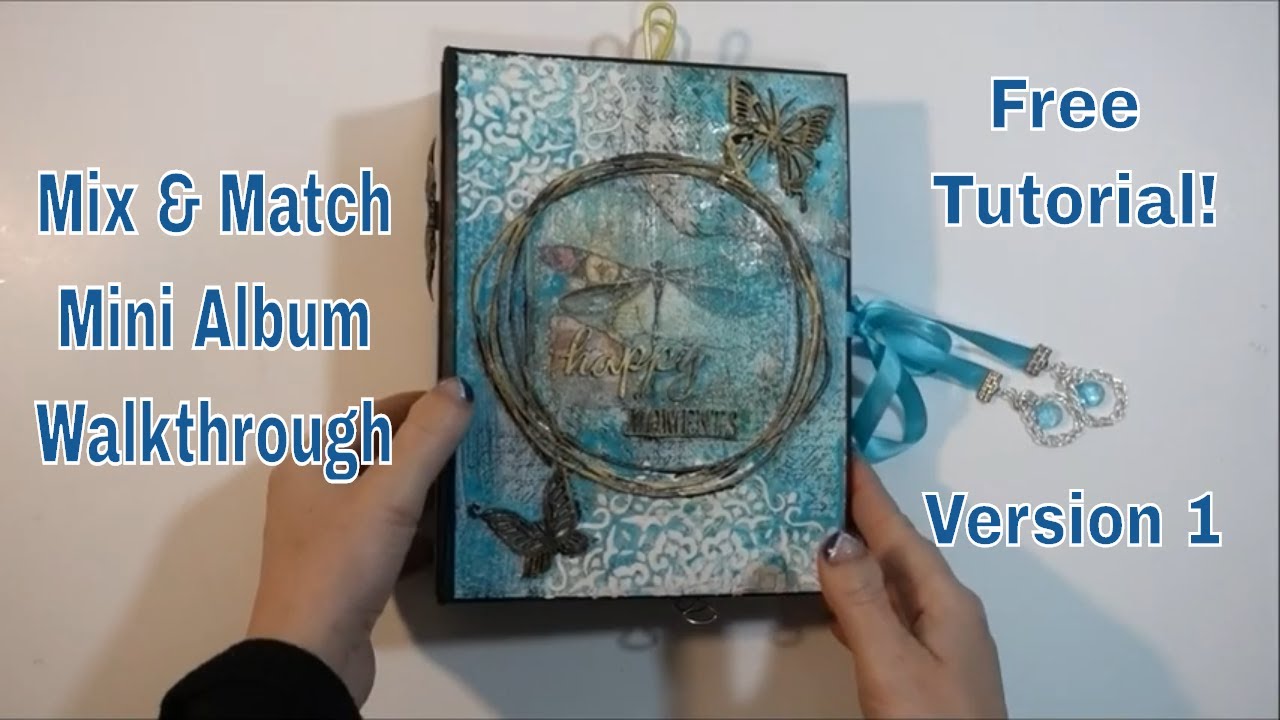 Mix & Match Mini Album Tutorial Walkthrough - YouTube