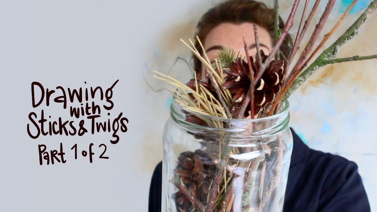 Drawing with Sticks and Ink - Part 1 of 2 - YouTube