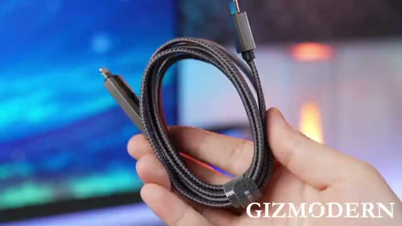 Fast Charging Cable With LED Breathing Light - YouTube