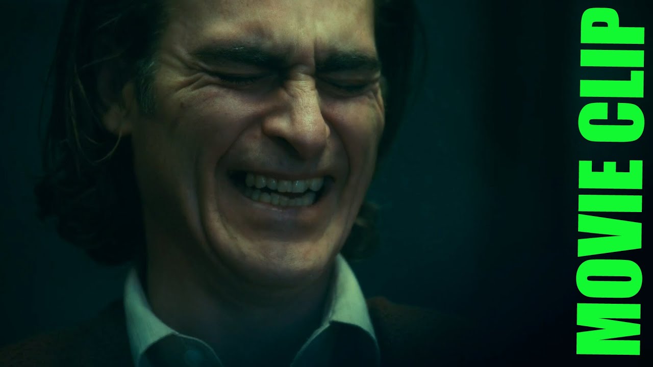 JOKER (2019) - Joker Laugh Scene in Arkham Asylum - YouTube