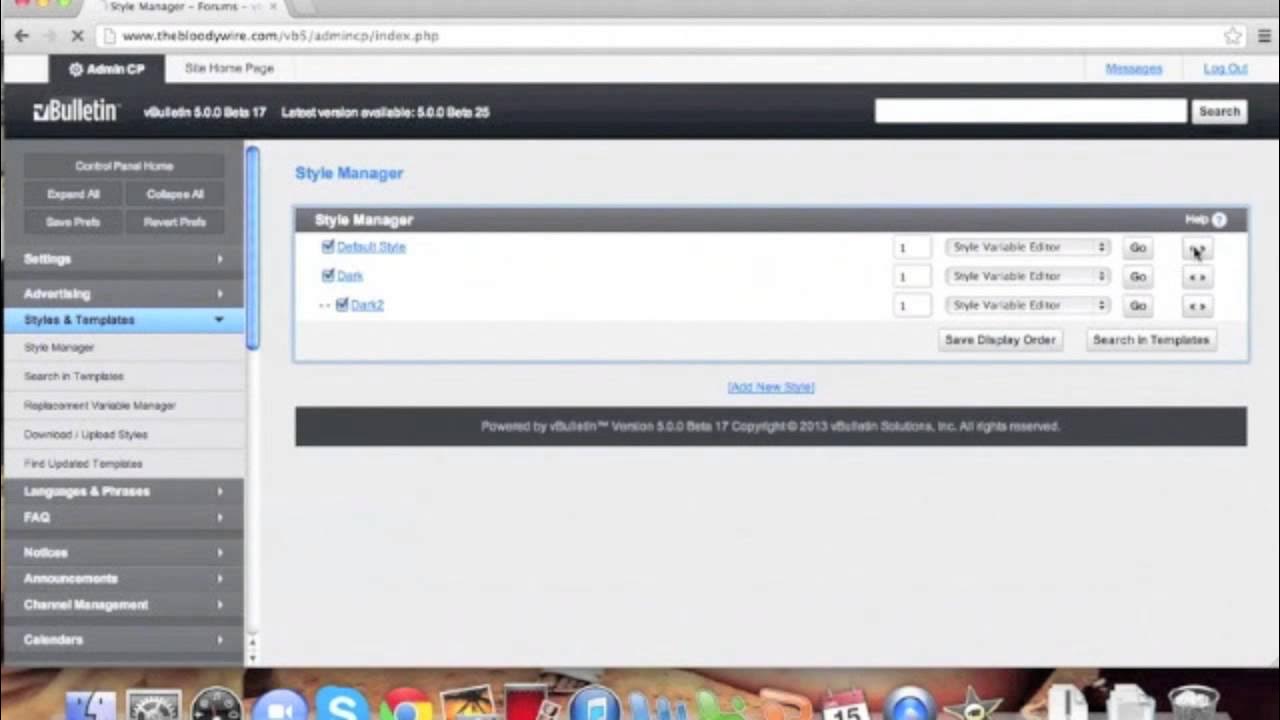 vBulletin 5 Connect: Using css_Additional.css Template - YouTube