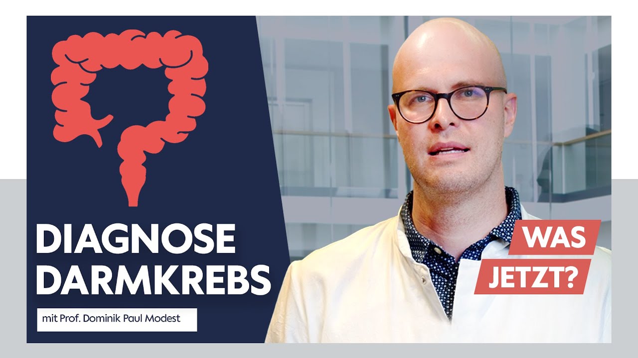Diagnose Darmkrebs– Experte Prof. Dominik Paul Modest klärt auf - YouTube