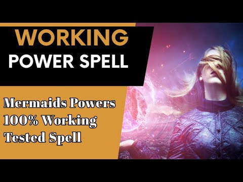 Mermaids Powers 100% Working Tested Spell | Mermaid Spell that You'd ...