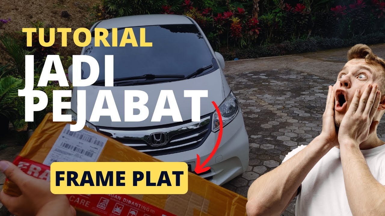 FRAME PLAT NOMOR ALA PEJABAT Tapi LEGAL DUDUKAN PLAT STANLIS MODIFIKASI ...