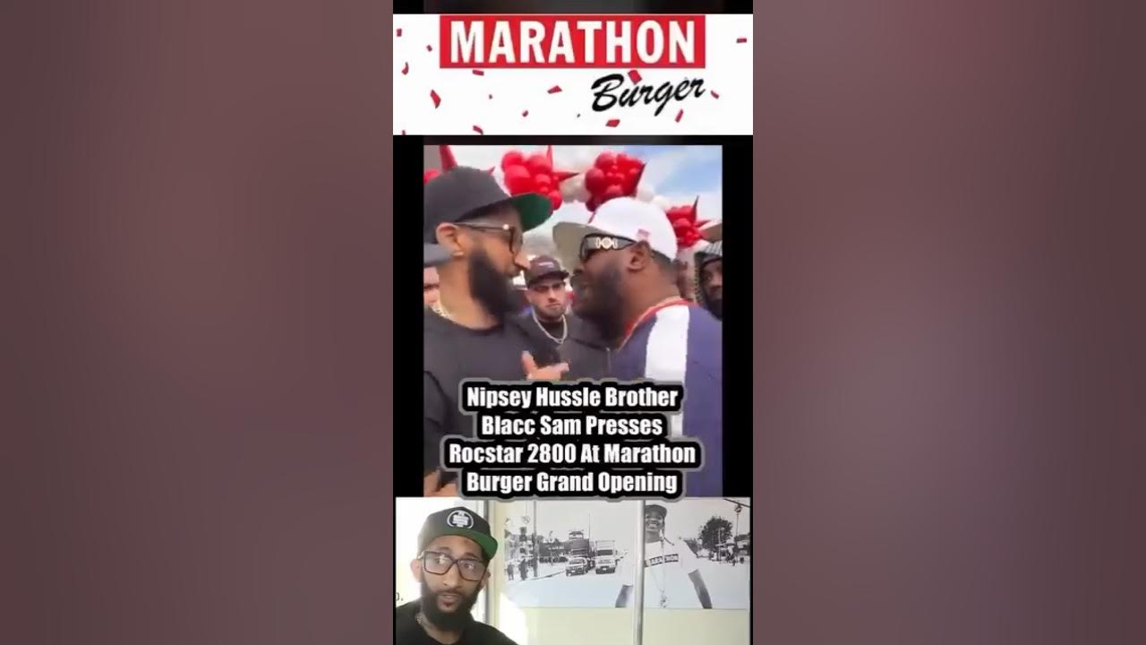Nipsey Hussle Brother Blacc Sam Presses Rockstar 2800 bout Wack 100 😬 #shorts #rap #viral # ...