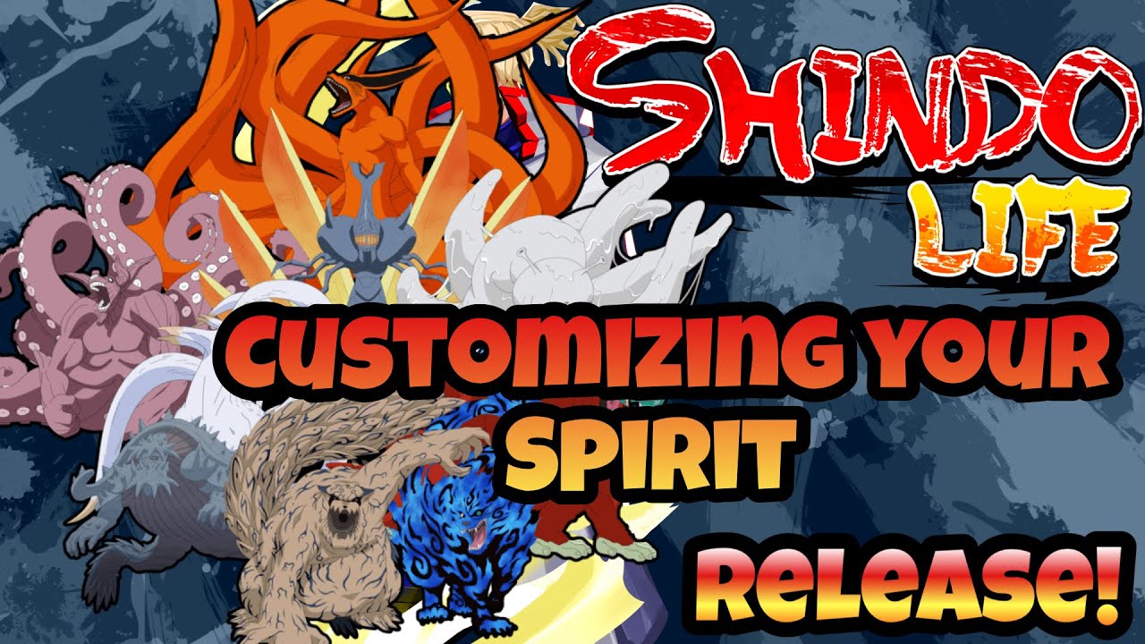 New tailed beast/spirit update (How to customize your spirit) SHINOBI ...