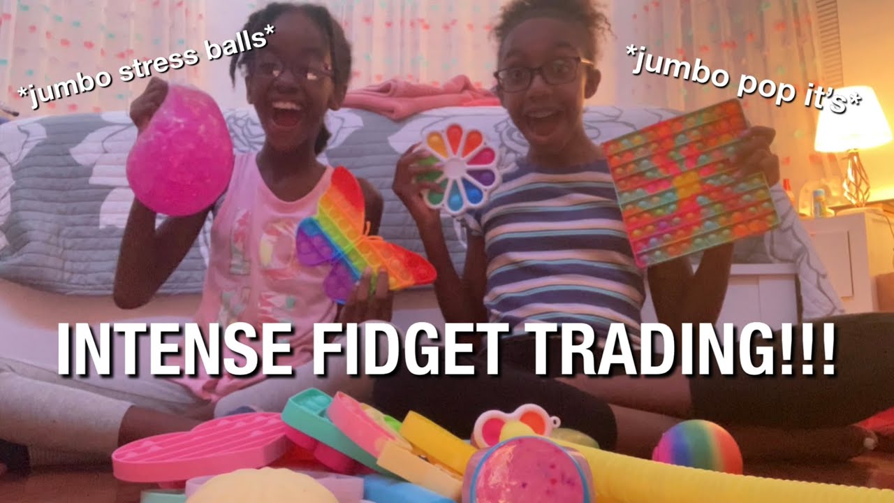 intense fidget trading! *who will win?* - YouTube