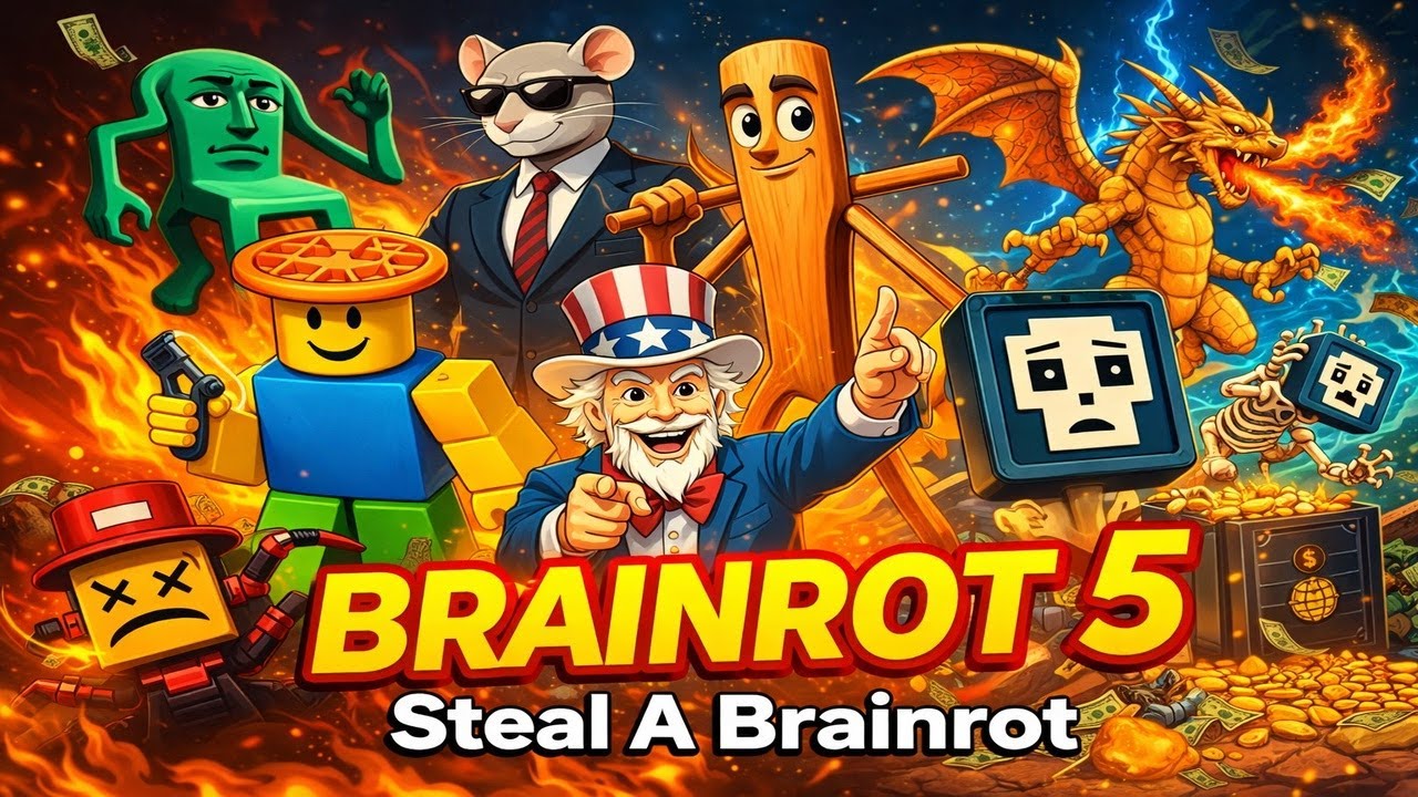 Brainrot Anime Opening Song Pt. 5 (Official Music Video) feat. Steal a ...