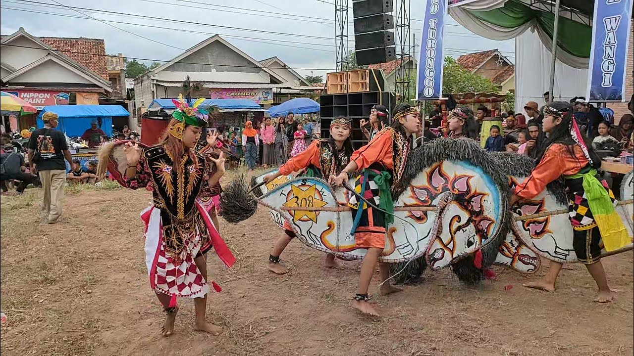 Seni tari Jaranan Full Sepesial Solah Kepang Samboyo Putri dan Celeng ...