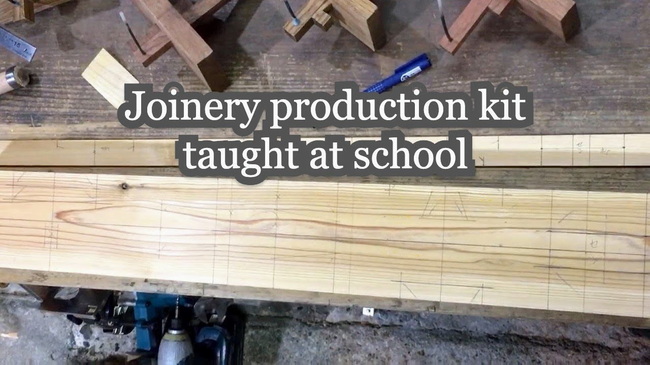 Video for beginners taught by Japanese carpenters with craftsmanship ...