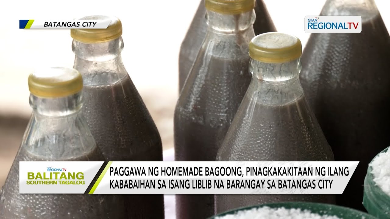Balitang Southern Tagalog: Paggawa ng bagoong, pinagkakakitaan ng ilang ...