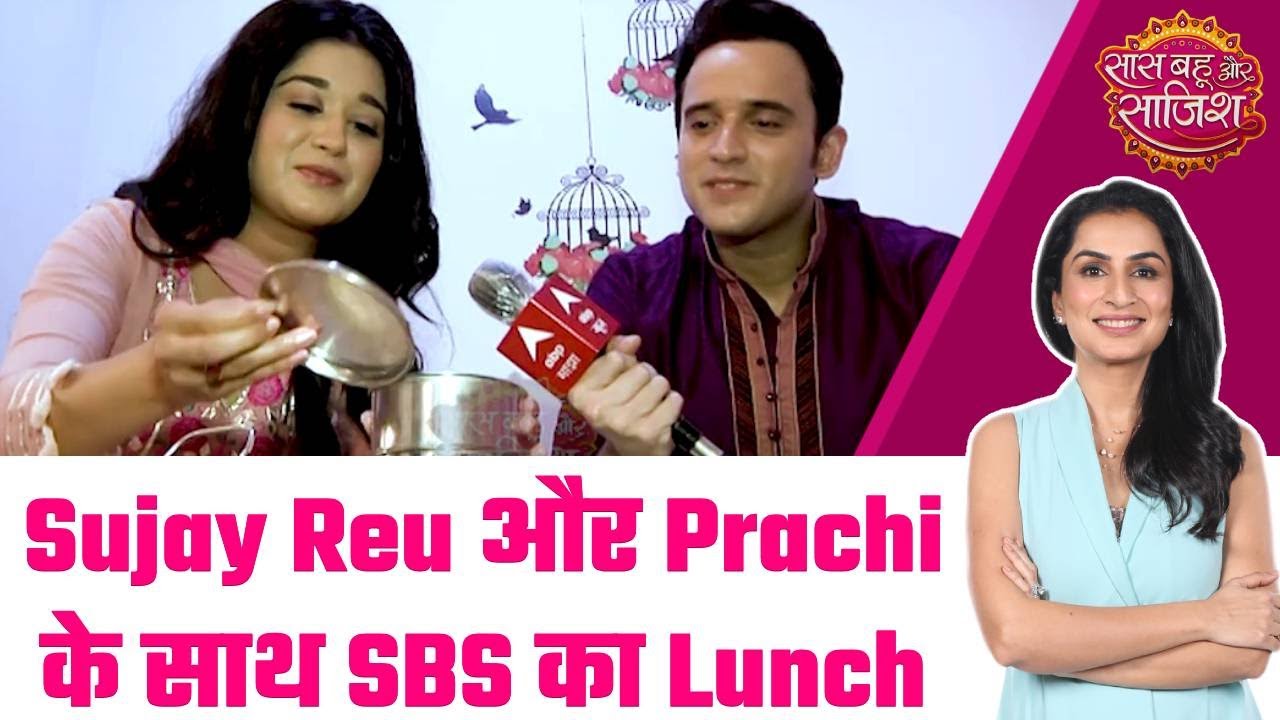 Shrimad Ramayan: EXCLUSIVE! Sujay Reu & Prachi Bansal के साथ Lunch, सीता-राम का किरदार निभाते ...