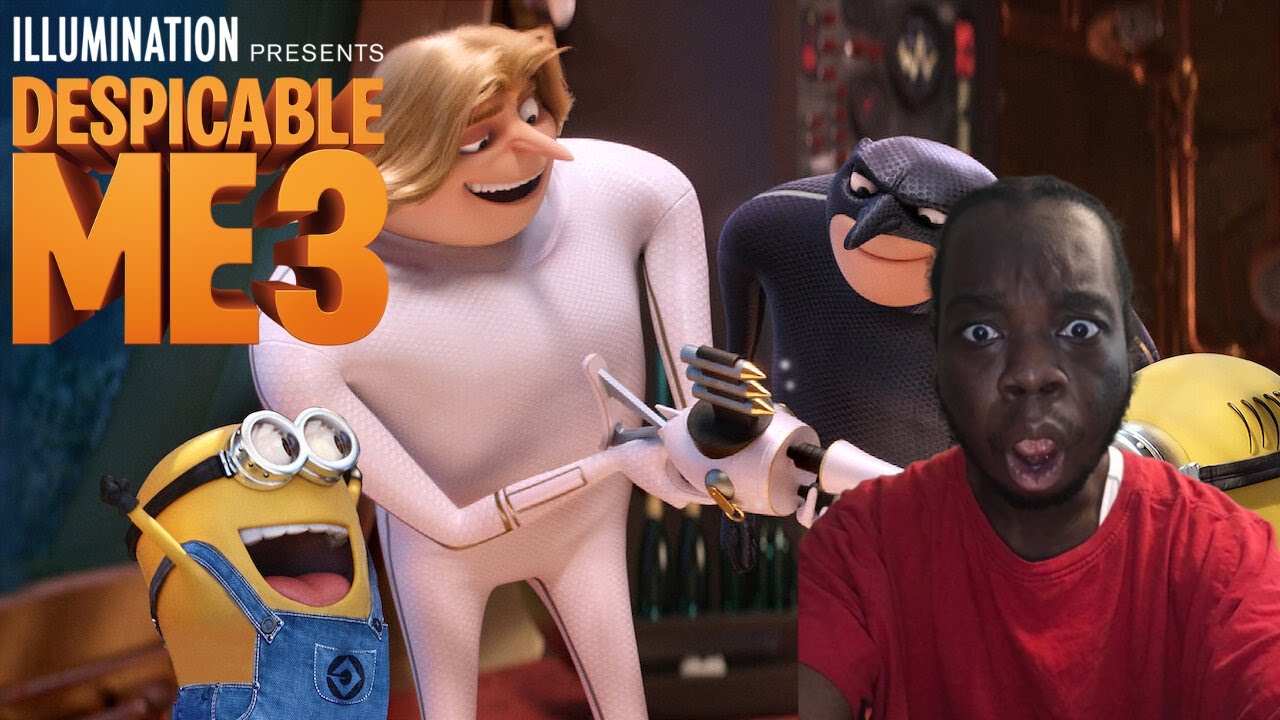 Gru Has a Twin Brother? | Despicable Me 3 Reaction - YouTube