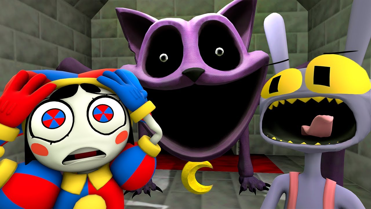 Amazing digital Circus: Adventures of Pomni and her friends vs CatNap ...