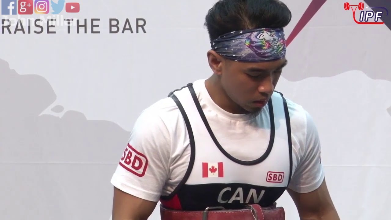 Mark Tobias - 6th Place 635kg Total - 66kg Class 2019 IPF Classic ...