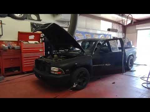 Dakota RT Dyno (modified kegger intake) - YouTube